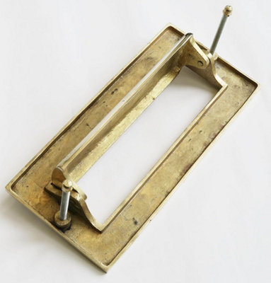 Castelion Decorative Brass Letter Box Cover