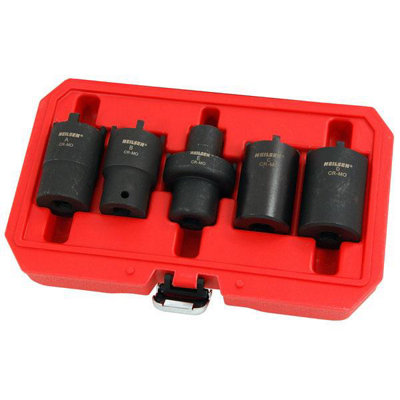 Castellated Gear Box Socket Set Mercedes Differential Axle 1/2" dr 5pc ...