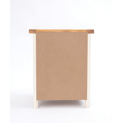 Castelli 2 Drawer Bedside Table Brass Knob