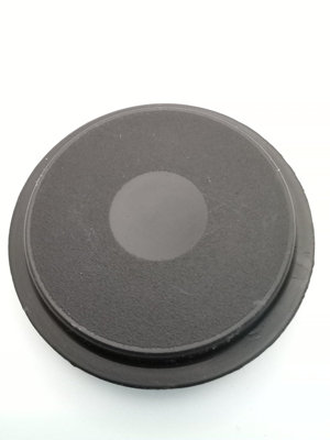 Castor Cups- Large Black Rigid Floor Protector