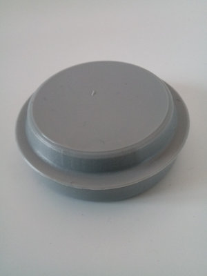 Castor Cups- Large Grey Rigid Floor Protector