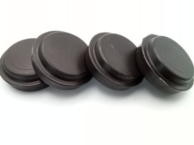Castor Cups- Small Brown Rigid Floor Protectors