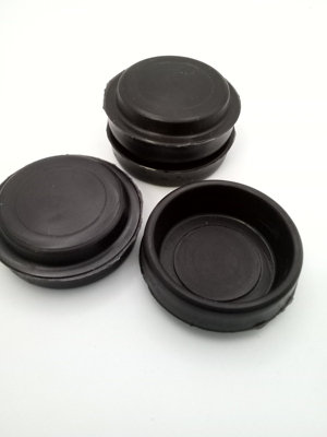 Castor Cups- Small Brown Rigid Floor Protectors