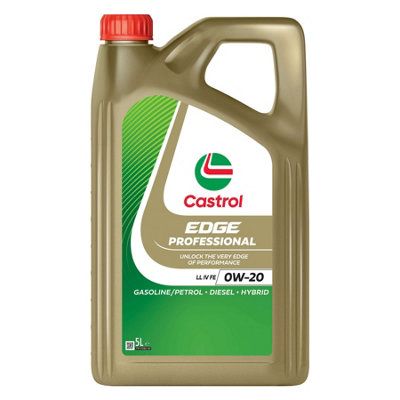 CASTROL EDGE Professional SAE 0W20 Engine Oil 5L Lubricant LL IV FE 5 ...