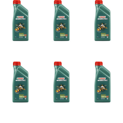 Castrol Magnatec 10w A/B 1L - Advanced Synthetic Blend Engine Oil (Pack ...