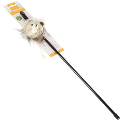 CAT CENTRE MONSTER MIKE Fishing Rod Toy White | DIY at B&Q