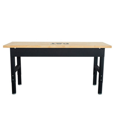 CAT Industrial 6ft Heavy-Duty Adjustable Workbench - 1361kg Load ...