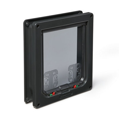 Cat Mate Large Lockable Cat Flap - Grey