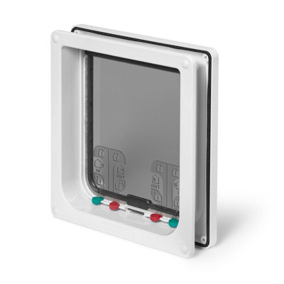 Cat Mate Large Lockable Cat Flap - White - 221W