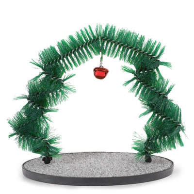 Cat Scratch Arch Play Christmas Cat Grooming Arch Kitten Pet Arch Self ...