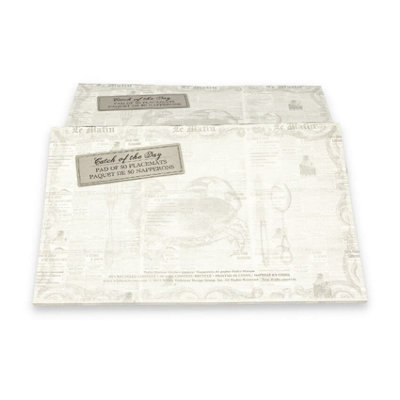 Catch of the Day Kitchen Dining Tabletop Counter Dinner Placemat Sheet ...