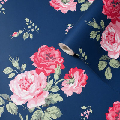 Cath Kidston Antique Rose Wallpaper