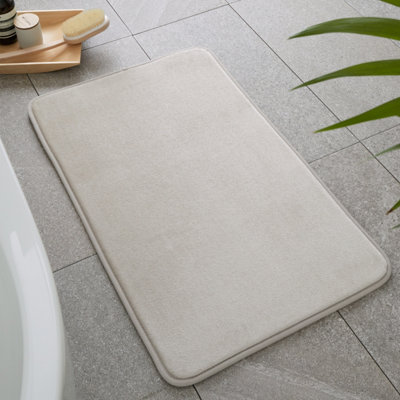Catherine Lansfield Bathroom Anti-Bacterial Memory Foam Bathmat Bath ...