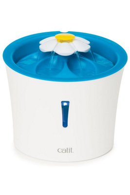 Catit Flower Cat Drinking Fountain 3L with LED Nightlight | DIY at B&Q