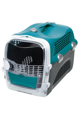 Catit Turquoise Cabrio Multi-Functional Cat Transport Travel Carrier ...