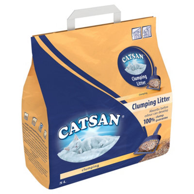 Catsan Cat Litter Ultra Clumping 5 Litre | DIY at B&Q