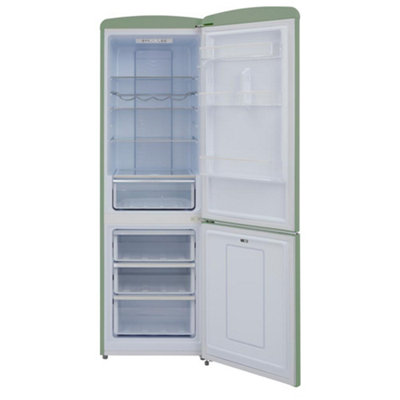 CDA Florence Meadow Retro 60:40 Freestanding Fridge Freezer