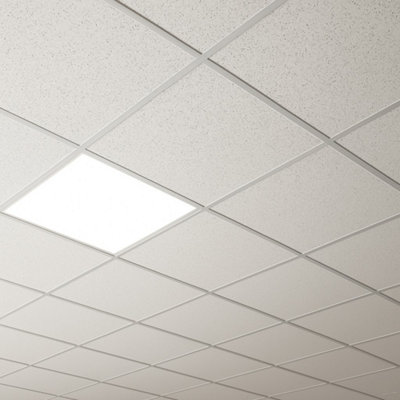 CEILING EXPERT SUSPENDED FISSURE ACOUSTIC CEILING TILES 595MM X 595MM X ...