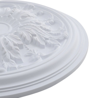 Ceiling Rose Polyurethane Grace and Gorgeous Ceiling Medallion 51cm Dia ...