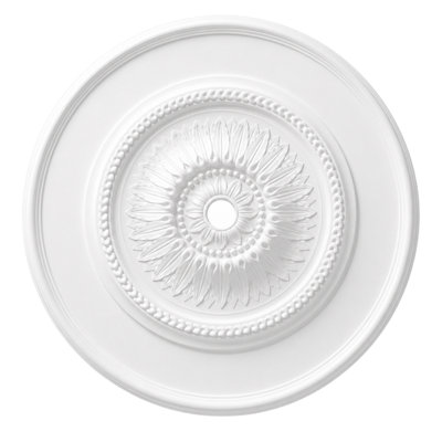 Ceiling Rose R10 Resin Strong Lightweight Easy Fix 60cm Diameter Paintable