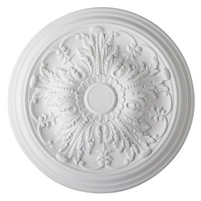 Ceiling Rose Valencia Lightweight Resin Mould Easy to Fix 51cm Diameter ...