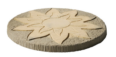Celestial Concrete Stepping Stone Sun 450mm Pack of 25