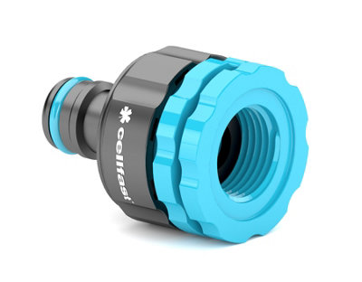 Cellfast Universal Multi-purpose Garden Faucet Connector Female 1/2" 3/ ...