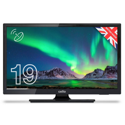 Cello C1920S 19 inch HD Ready LED TV with Freeview T2 HD and Built In ...