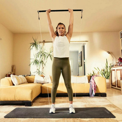 Centr Workout Kit Full Body Home Gym Set with Resistance Bands, Bar ...