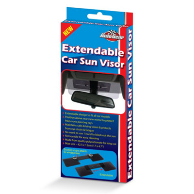 Central Extendable Car Sun Visor