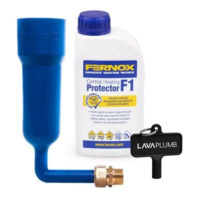 Central Heating Radiator Maintenance Kit Fernox F1 Inhibitor, Dosing ...