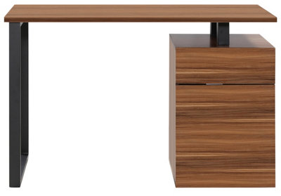 Centurion Supports CALISTA Walnut with Matte Black Legs Contemporary ...