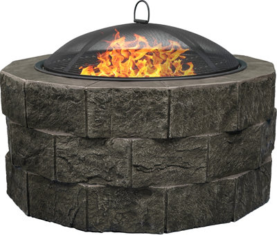 Centurion Supports Fireology RENOVATO Garden Fire Pit Brazier and ...