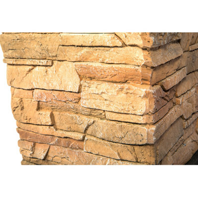 Centurion Supports MAKARA Hand-crafted Stone Fire Column Garden and ...