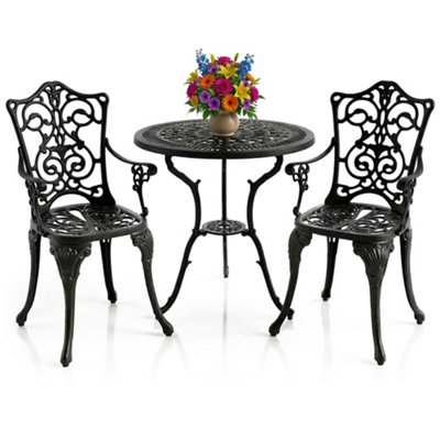 Centurion Supports TABREEZ Garden and Patio Table and 2 Large Chairs ...