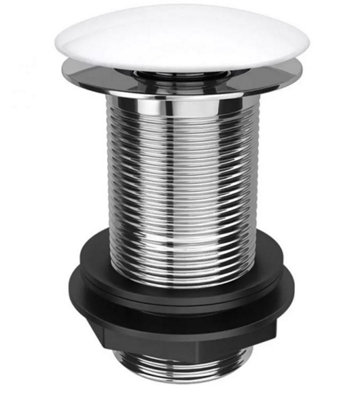 Ceramic Basin Waste Ceramic White Top Mushroom Dome Style Unslotted 1 1 ...