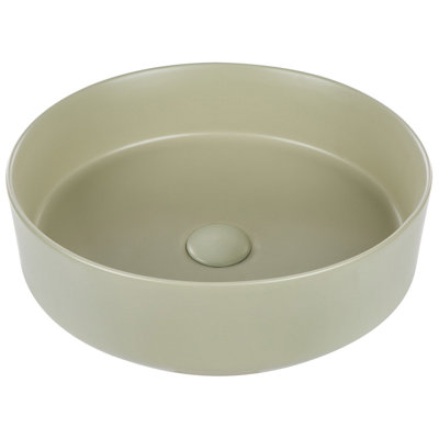 Ceramic Countertop Basin 410 mm Green UTIEL
