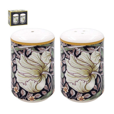 Ceramic Salt and Pepper Shakers W. Morris Pimpernel Design Pots ...
