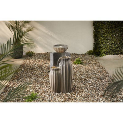 Ceramic Vases Solar Powered Water Feature