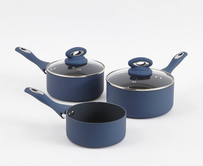 Cermalon Blue 5 Piece Cookware Set
