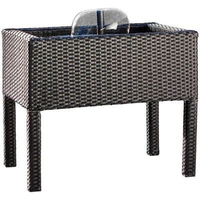 Certikin Heissner Rattan Patio Pond Water Feature Self-Contained 015196 ...