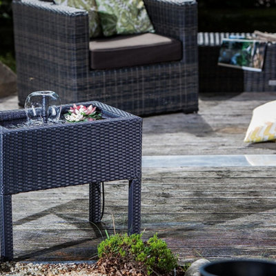 Certikin Heissner Rattan Patio Pond Water Feature Self-Contained 015196 ...