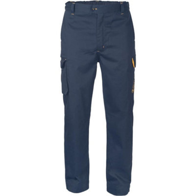 Cerva Bolt navy flame-retardant ARC anti-static welder's trouser ...