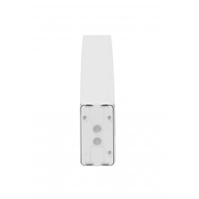 CGC MATEO White Curved LED Wall Light with PIR Motion Sensor Full Opal ...