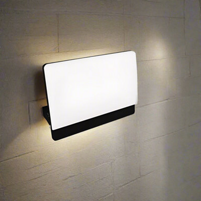 CGC PARRY 50W LED Floodlight Black Body with Full Front White Opal ...