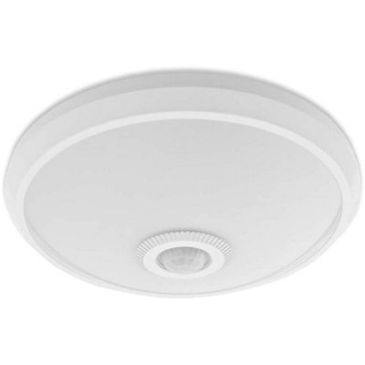 CGC RIZZO White Round Ceiling Light With Motion Sensor | DIY at B&Q