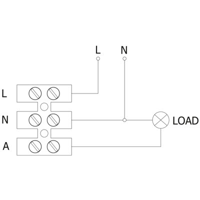 CGC Surface Mount PIR Motion Sensor IP20 White Ceiling or Wall Mount
