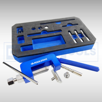 Chain Breaker Tool with Gloves Chain Rivet Splitter Set Motorbike ...