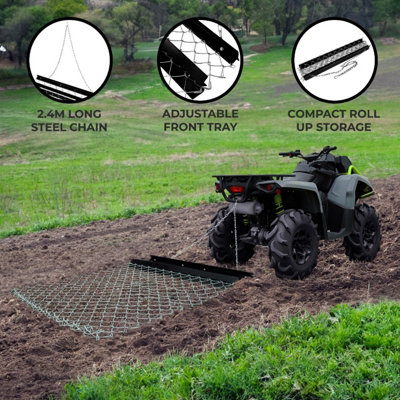 Chain Drag Harrow 4ft Wide x 5ft Long