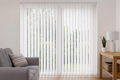 CHAINLESS VERTICAL BLIND BOTTOM WEIGHTS 89MM PACK OF 10 WHITE UV ...